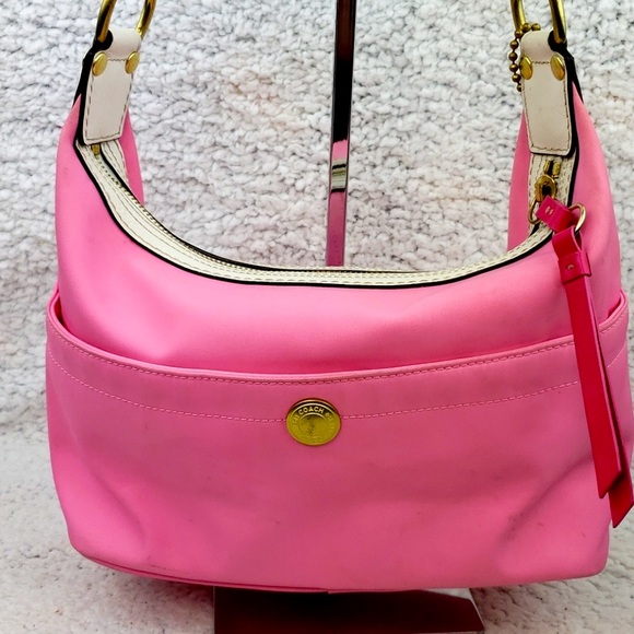 Coach | Bags | Beautiful Coach Purse Pink Barbie Vibe | Poshmark